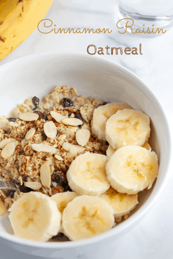 Apple Cinnamon Plant-Based Oatmeal - Three Little Chickpeas