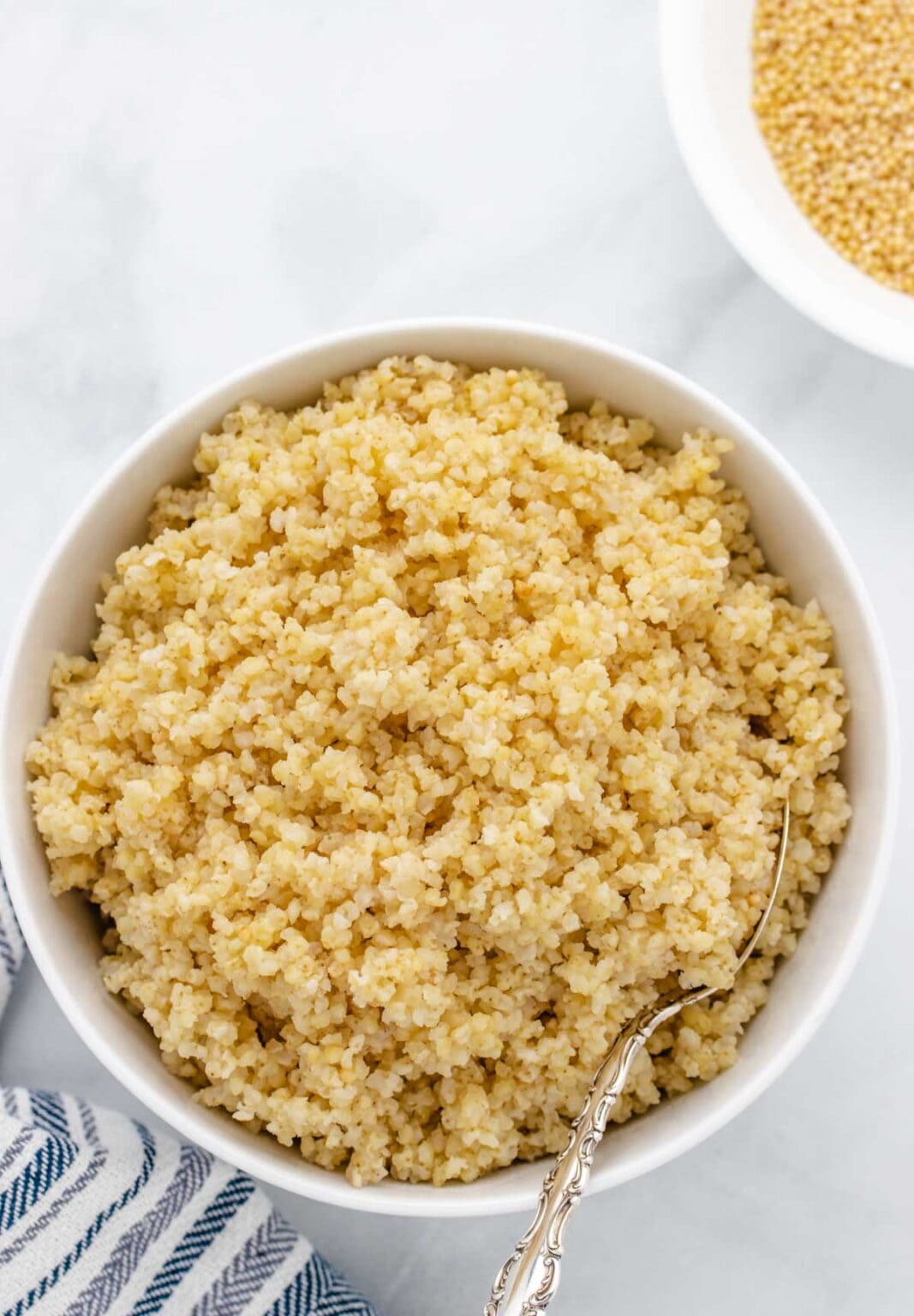 How to cook millet in the instant pot - Three Little Chickpeas