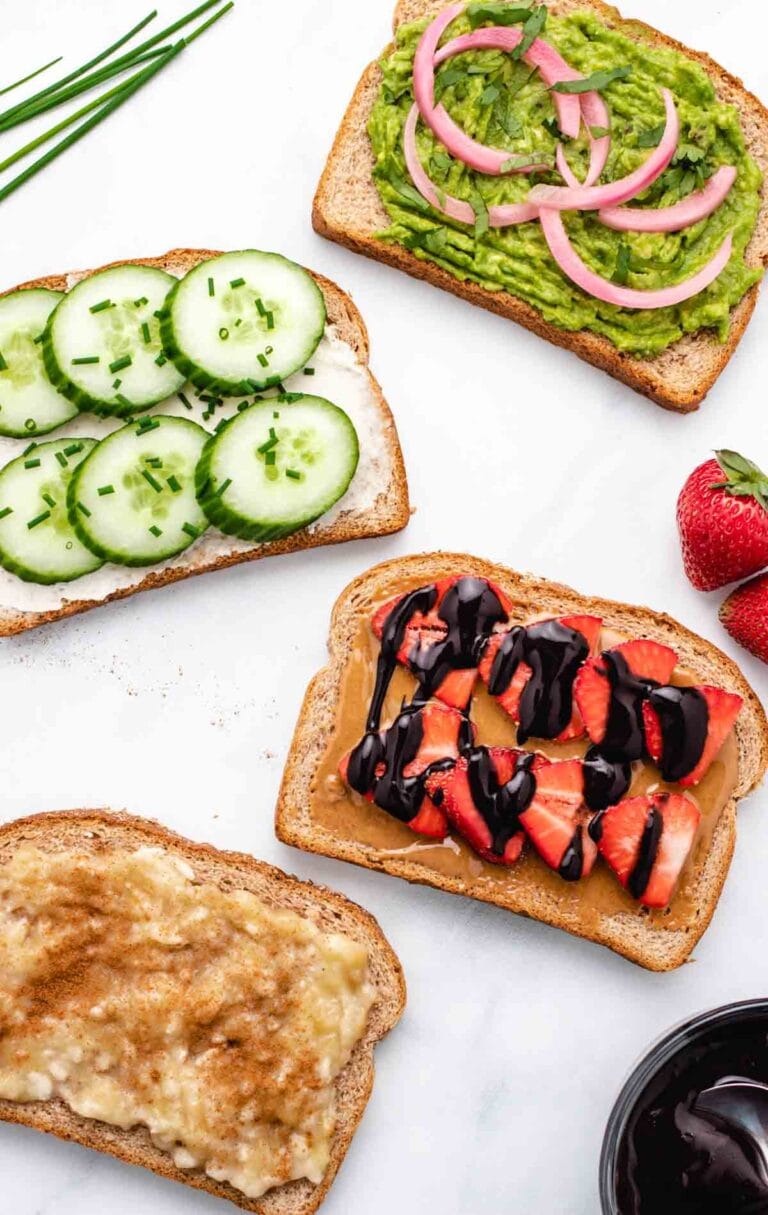 Vegan Toast (32 Sweet and Savory Ideas) - Three Little Chickpeas