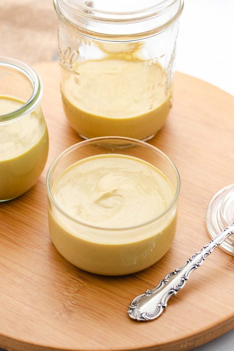 Vegan Honey Mustard (Oil-Free) - Three Little Chickpeas