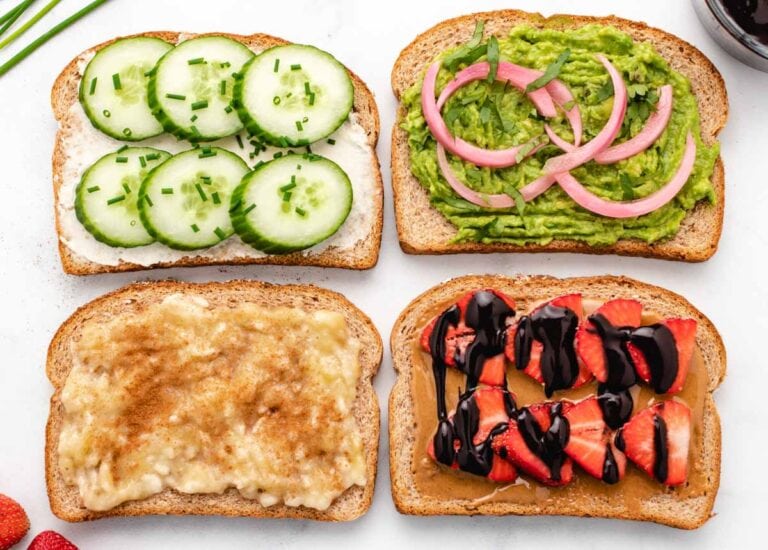 Vegan Toast (32 Sweet and Savory Ideas) - Three Little Chickpeas