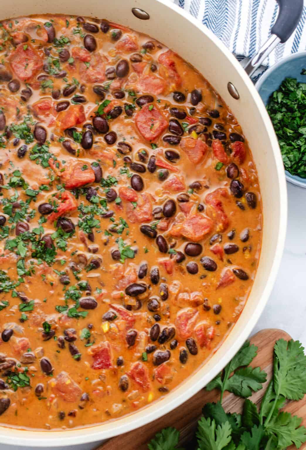 Easy Creamy Black Bean Curry - Three Little Chickpeas