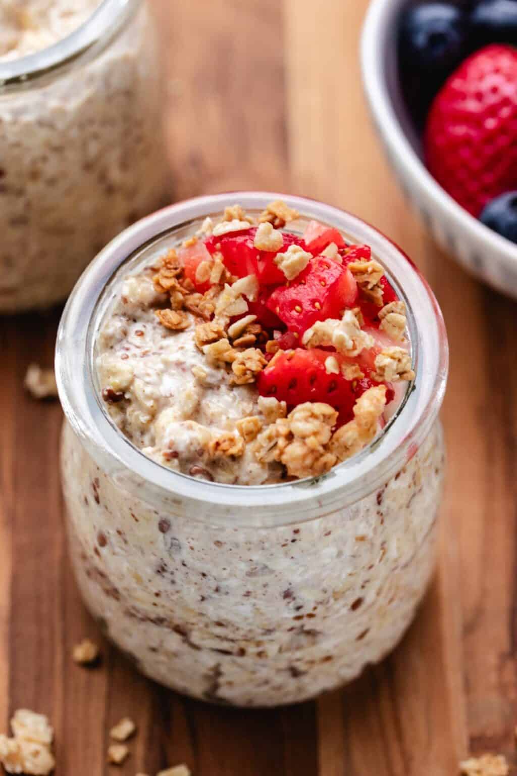 Overnight Oats with Water - Three Little Chickpeas