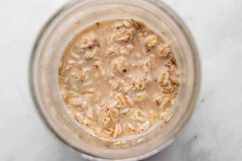 Overnight Oats with Water - Three Little Chickpeas