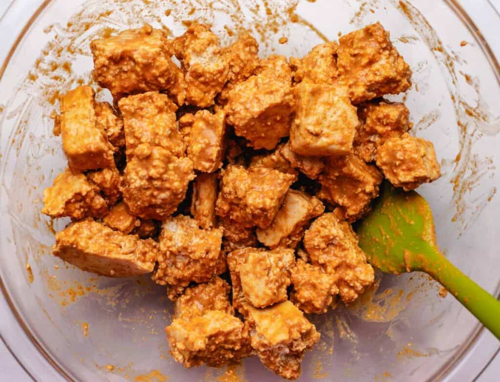 Easy Baked Tofu Nuggets (Oil-Free) - Three Little Chickpeas