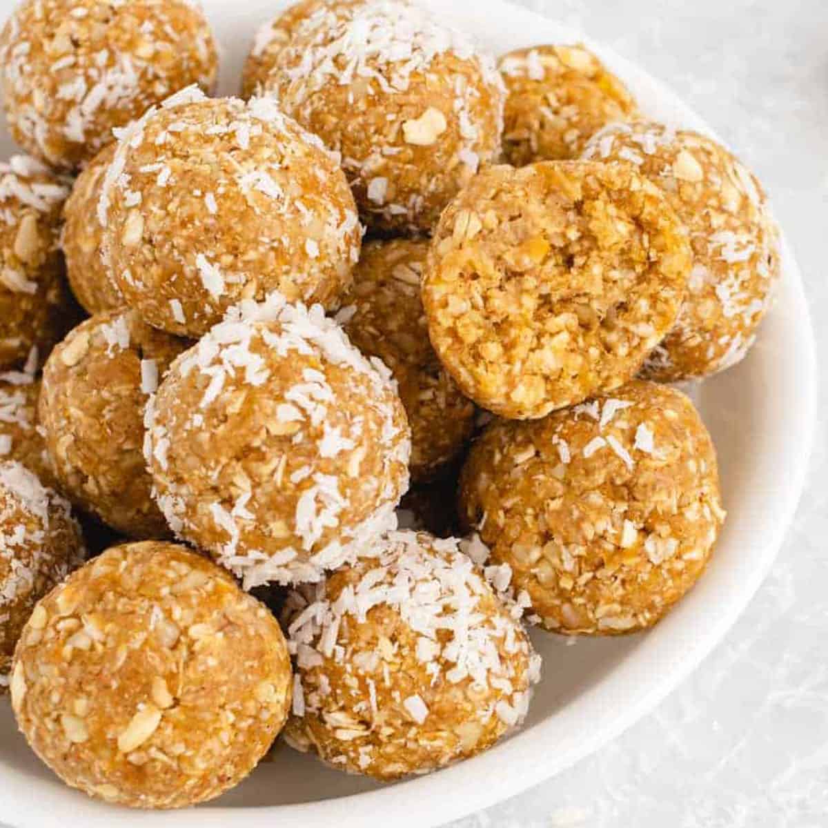 Apricot Bliss Balls - Three Little Chickpeas