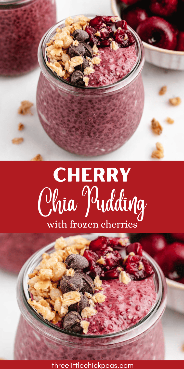 Yogurt Chia Seed Pudding - Three Little Chickpeas