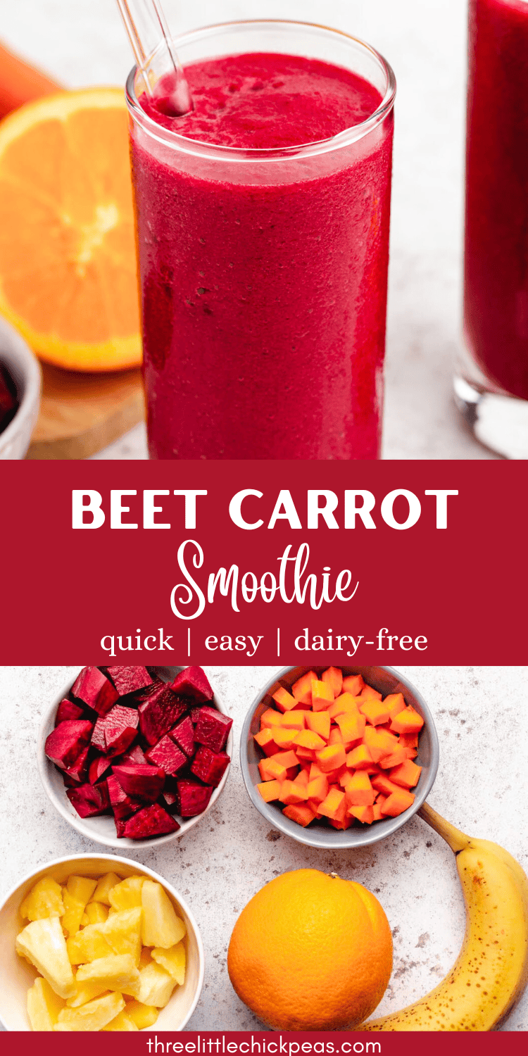 21 Plant-Based Smoothie Recipes - Three Little Chickpeas