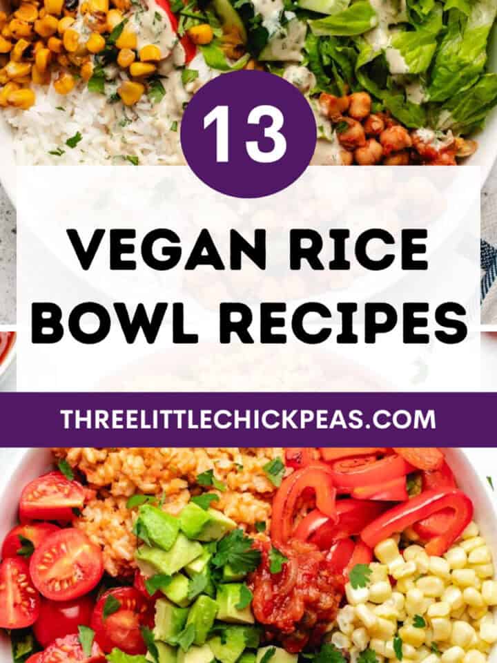 18 Vegan Lunch Ideas - Three Little Chickpeas